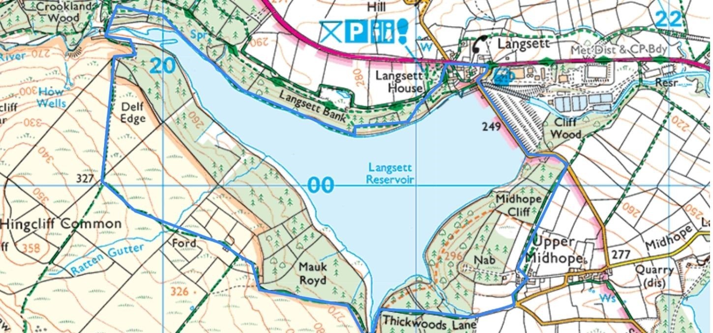 Langsett Reservoir Circular: Easy Walk Route Guide - fussyphotos.com